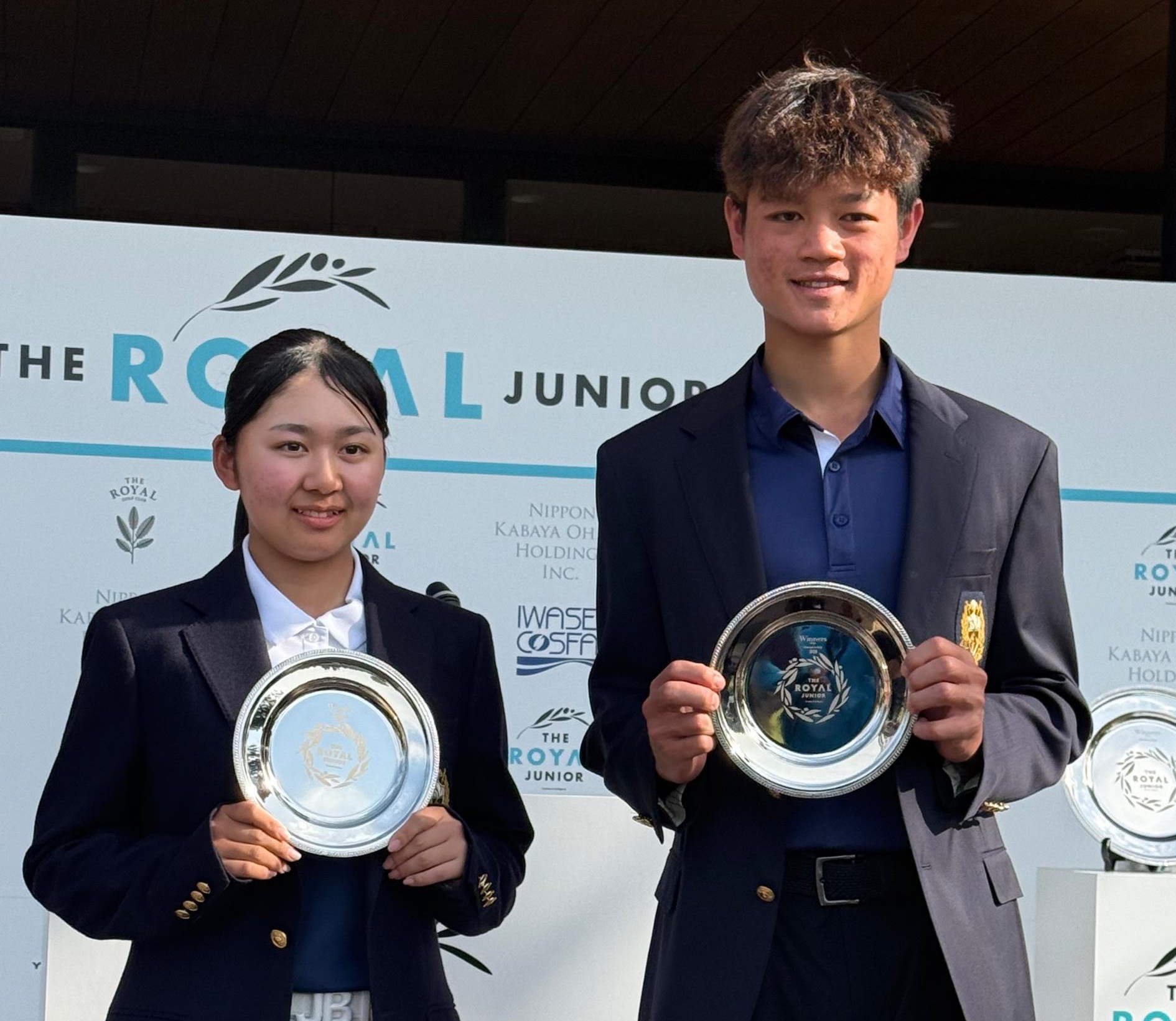 Contrasting Royal Triumphs for Junior Duo - Asian Golf Industry Federation
